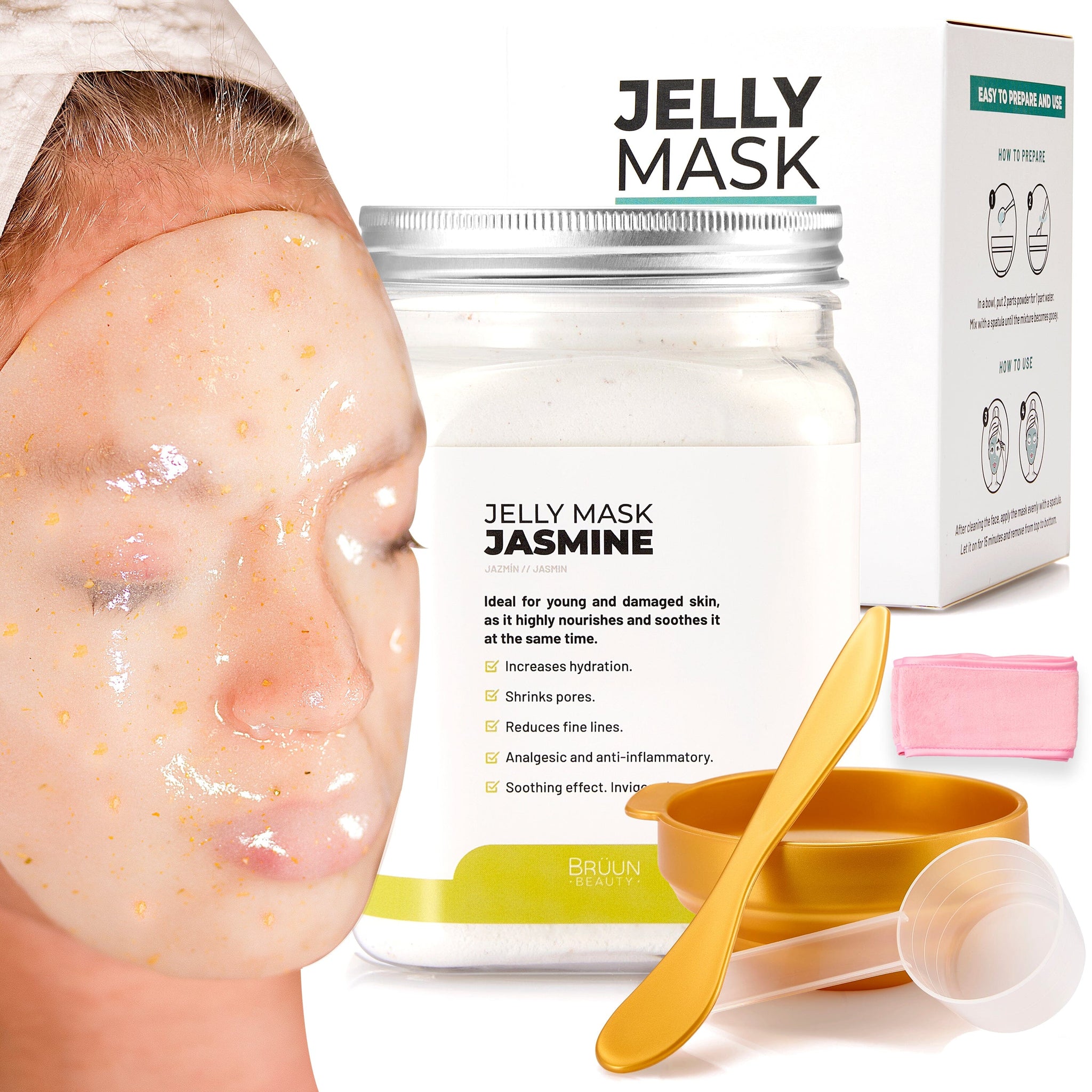 Peel-Off Jazmine Jelly Jar professional Face Care Mask
